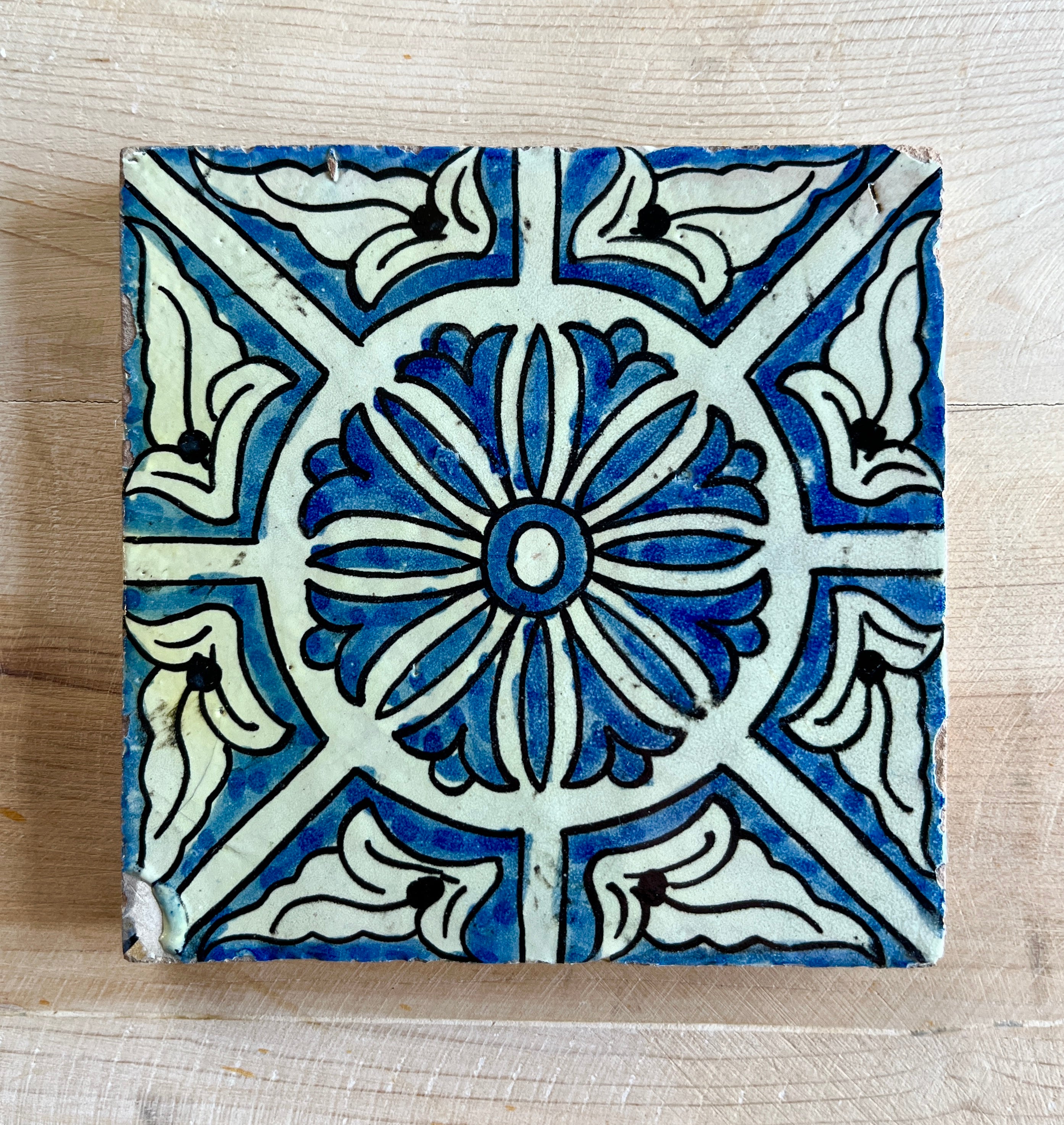Hand-Painted Tile 13 (6x6) – Badia Design Inc.